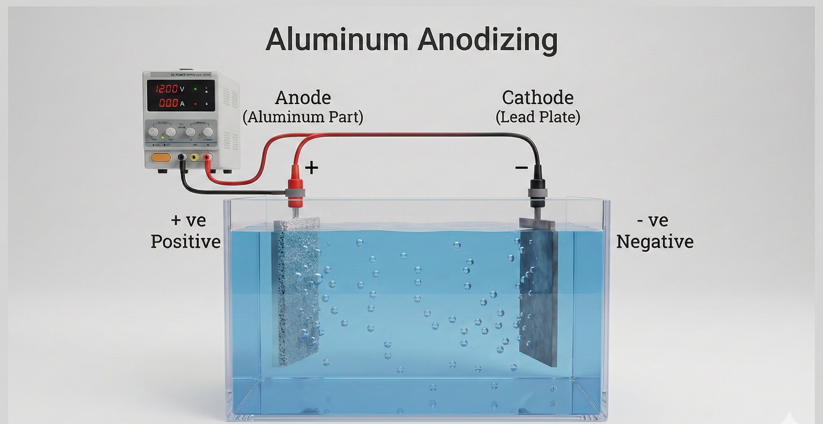 Diagram of Anodising Process